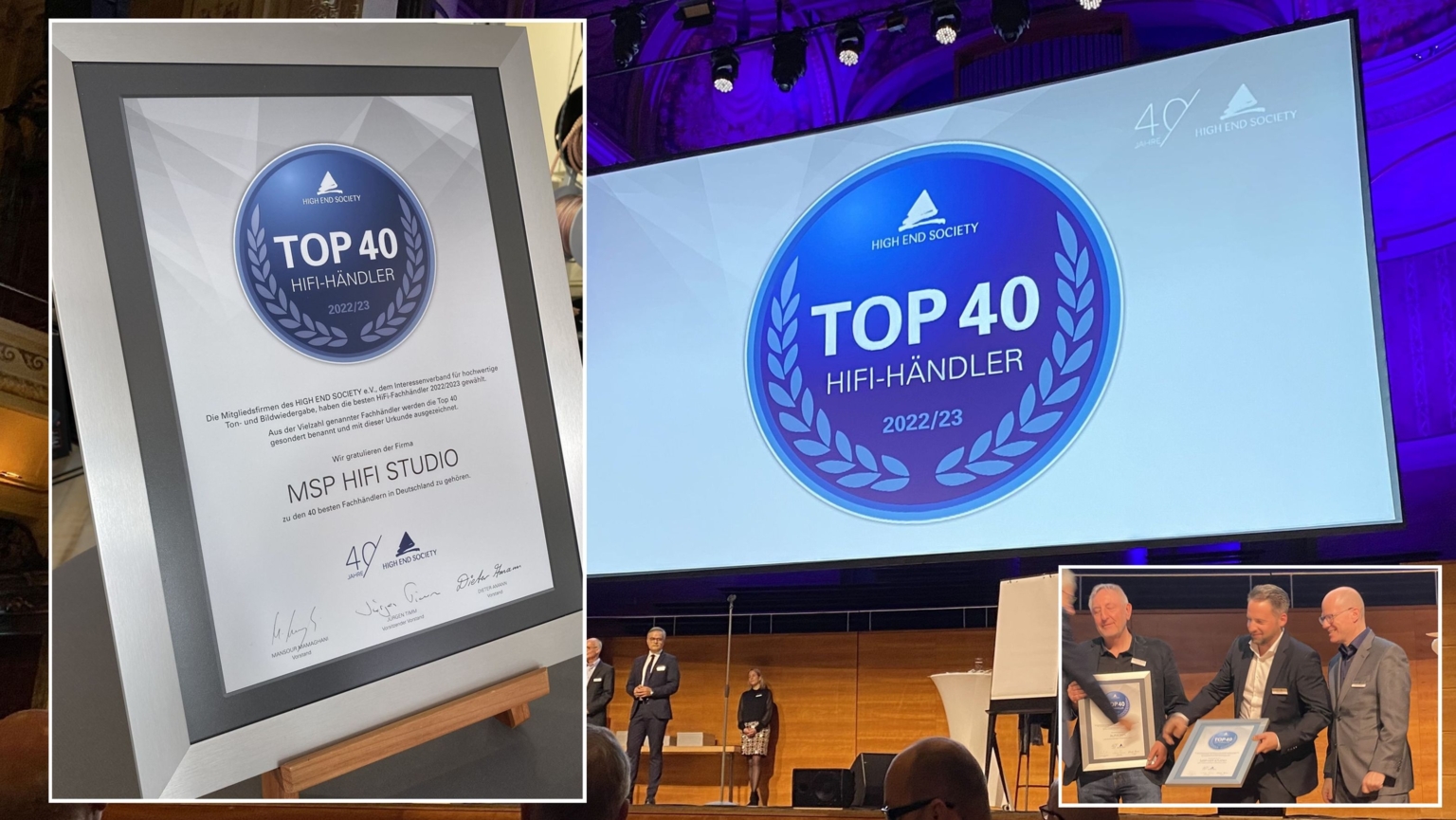 Wir gehören zu den Top 40! – MSP Hifi Studio